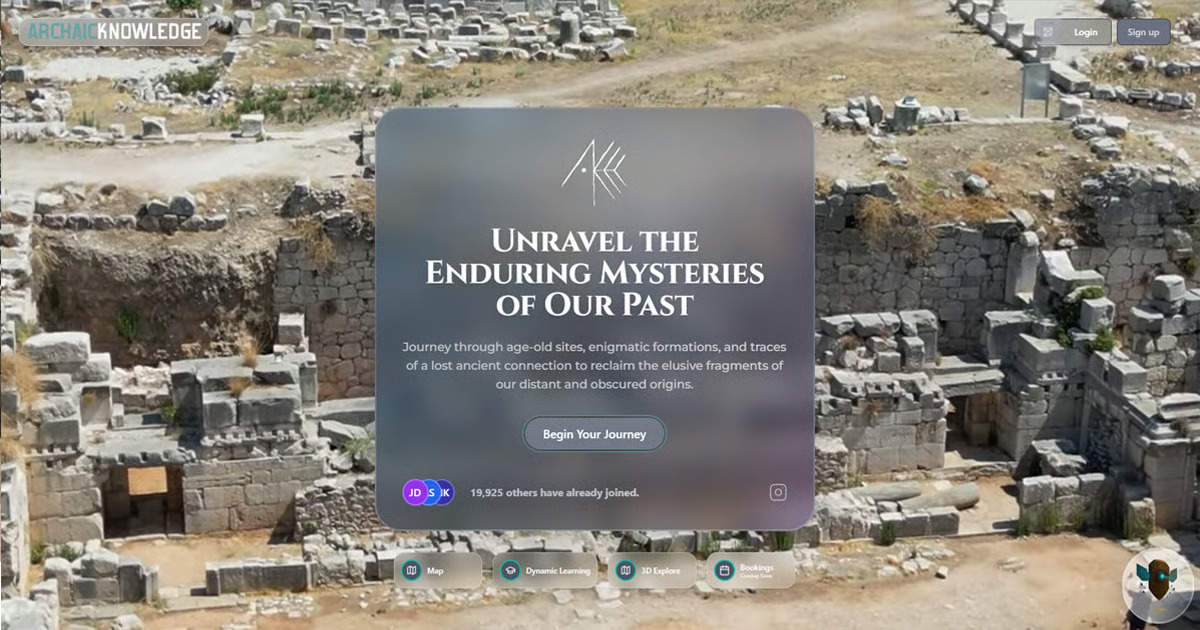 Interactive Map - Archaic Knowledge